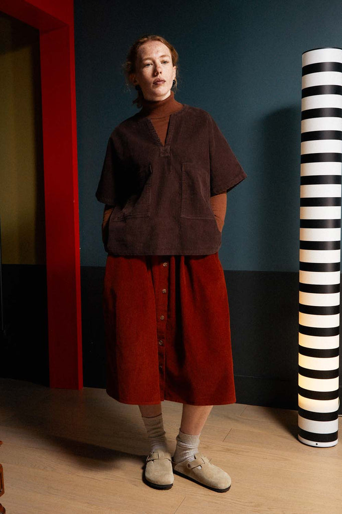 Isaac Skirt Midi Rust – LF Markey - AU